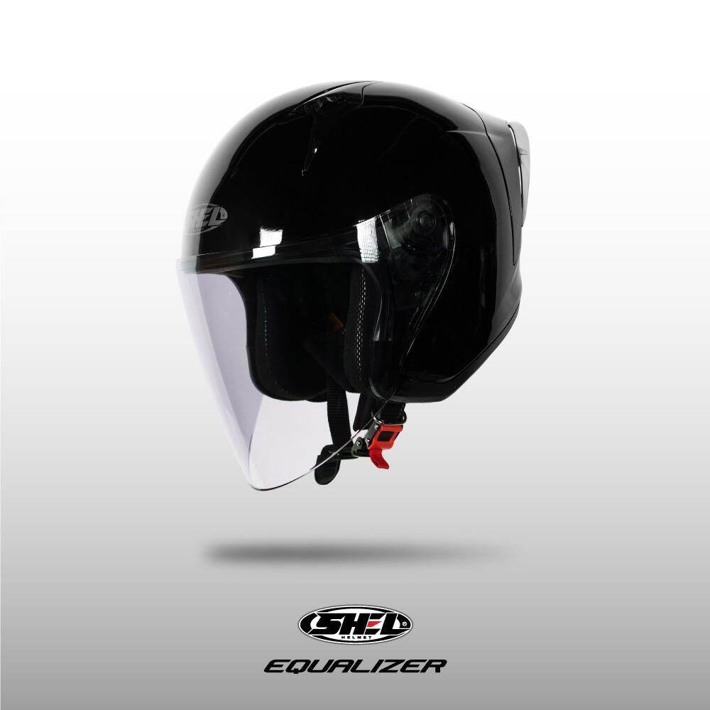 HELM SNI SHEL EQUALIZER SOLID EASY GREEN ORIGINAL SNI | Lazada Indonesia