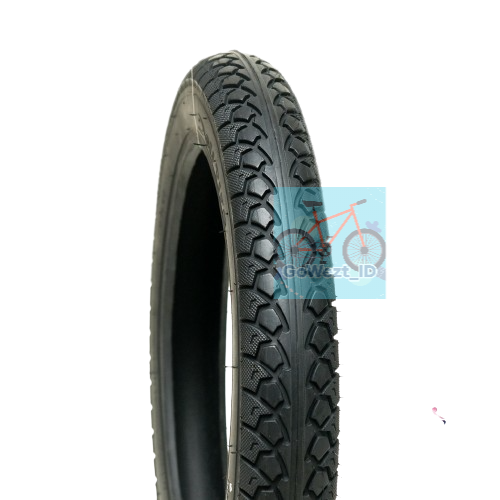 Ban Luar Sepeda Listrik Tubless Ukuran 16 x 2.50 Swallow Deli Tire Selis E-Bike Tubeless Hitam ...
