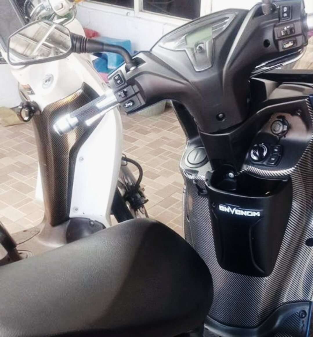 Box Bagasi Depan Yamaha Freego / Mio Gravis Merk Envenom PNP | Lazada ...