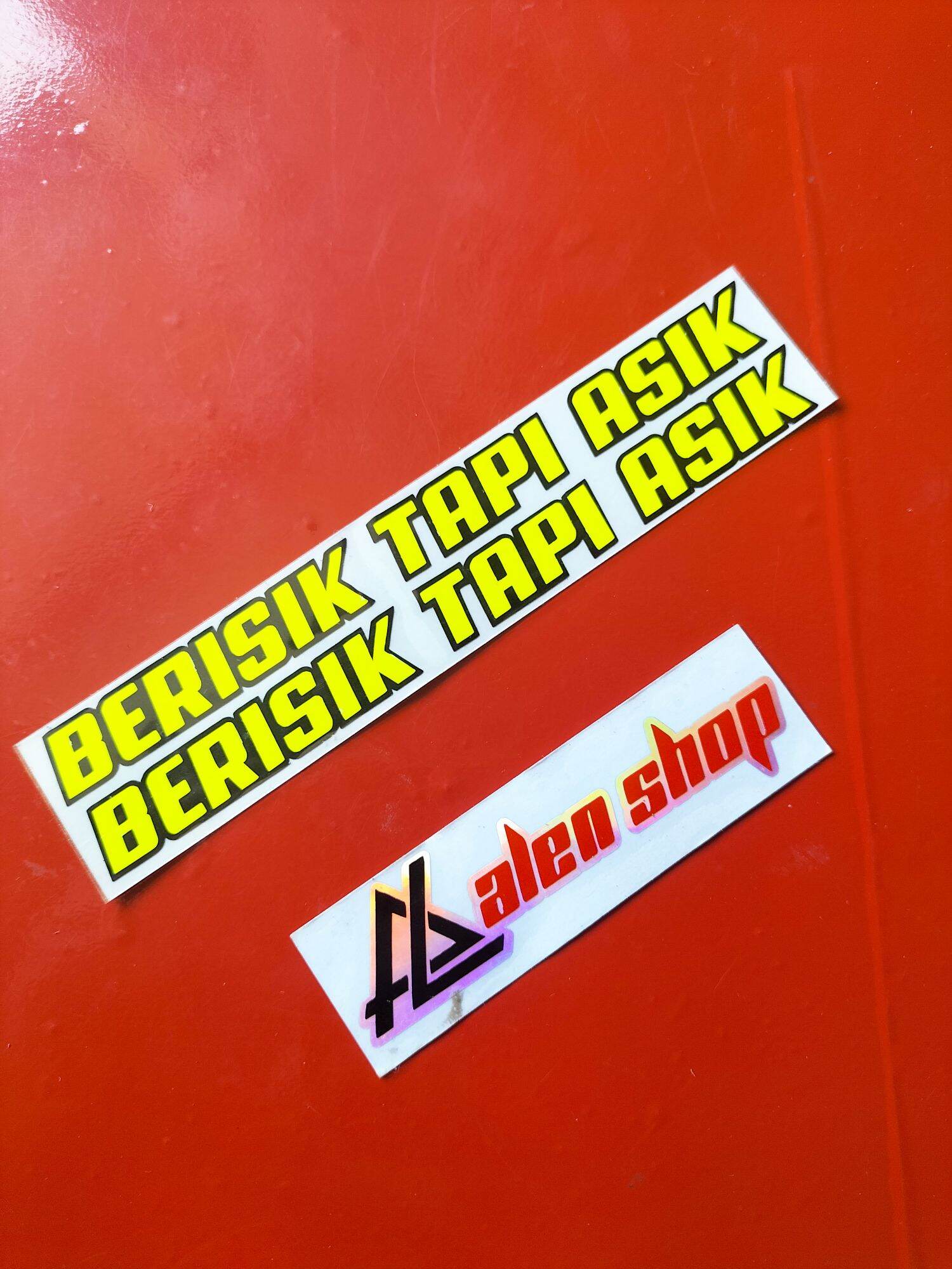 STIKER CUTTING VISOR BERISIK TAPI ASIK | Lazada Indonesia