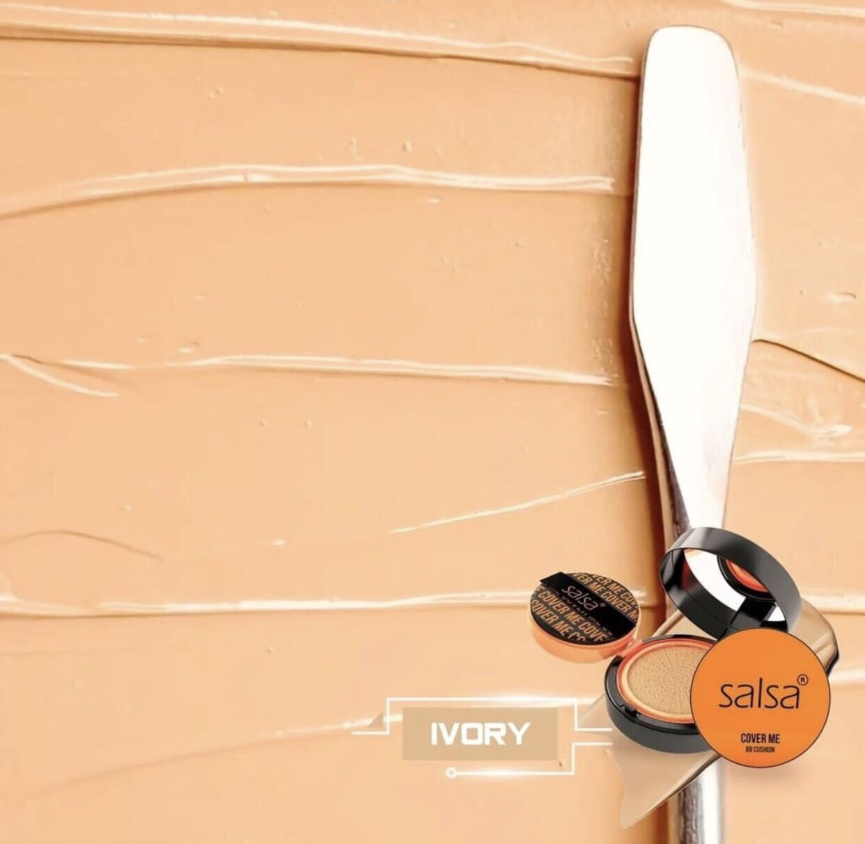 SALSA Cover Me BB Cushion - Semi Matte with Red Algae Niacinamide ...