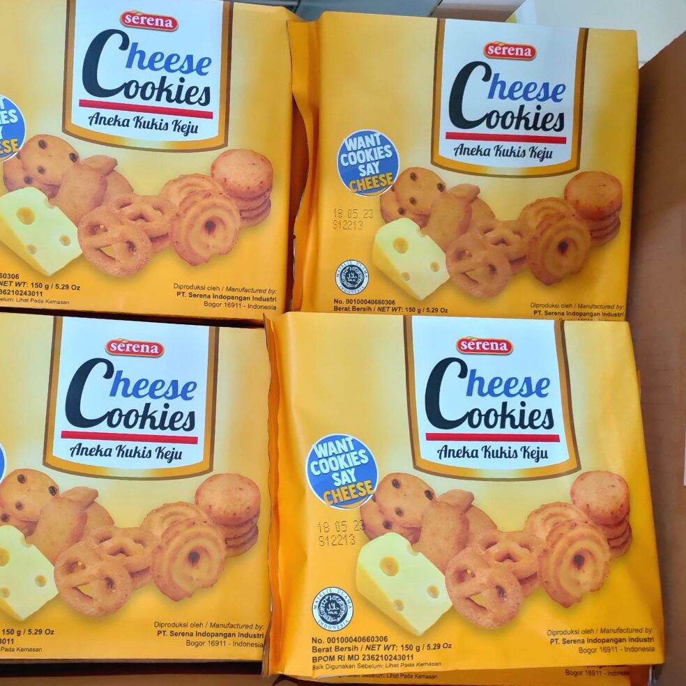 Serena Cheese Cookies Travel pack | Lazada Indonesia