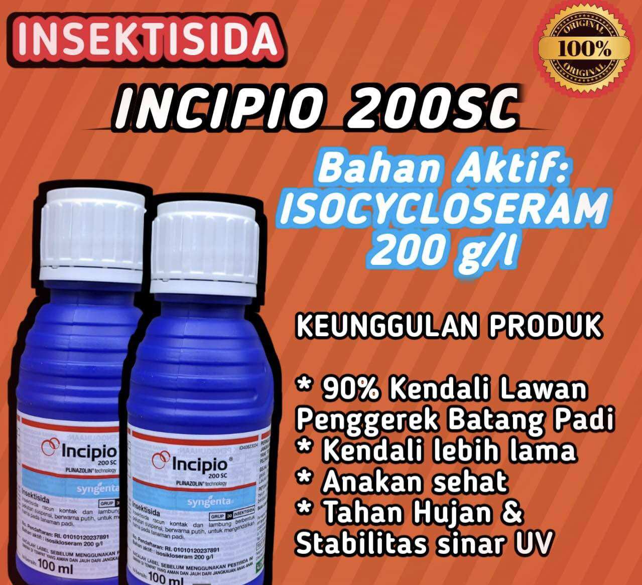 Insektisida Incipio 100ml Syngenta | Lazada Indonesia