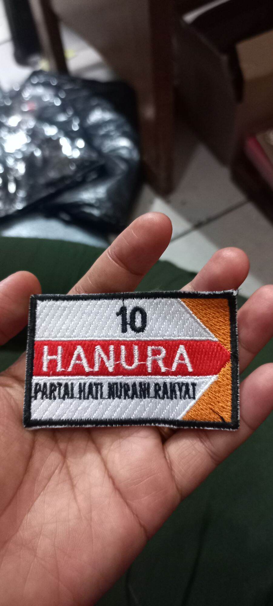logo bordir partai Hanura | Lazada Indonesia