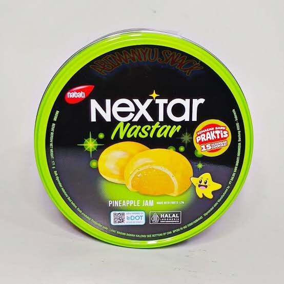 Nextar nastar pineapple kaleng 160gr | Lazada Indonesia