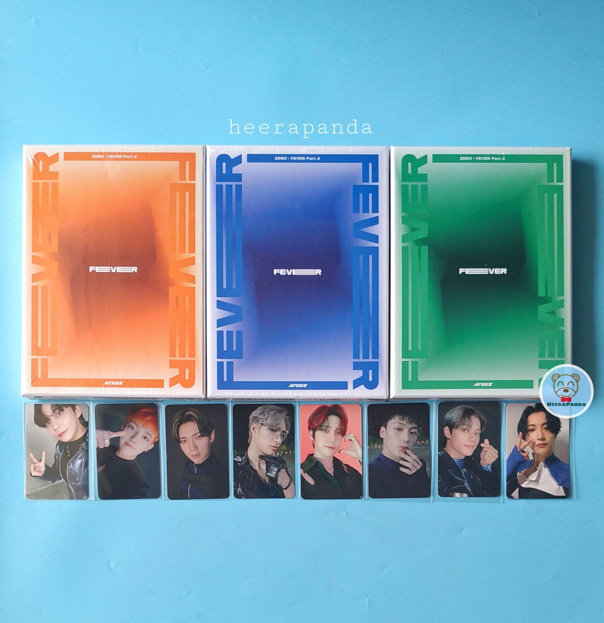 ATEEZ Album - FEVER Part 3 ( + poster ) | Lazada Indonesia
