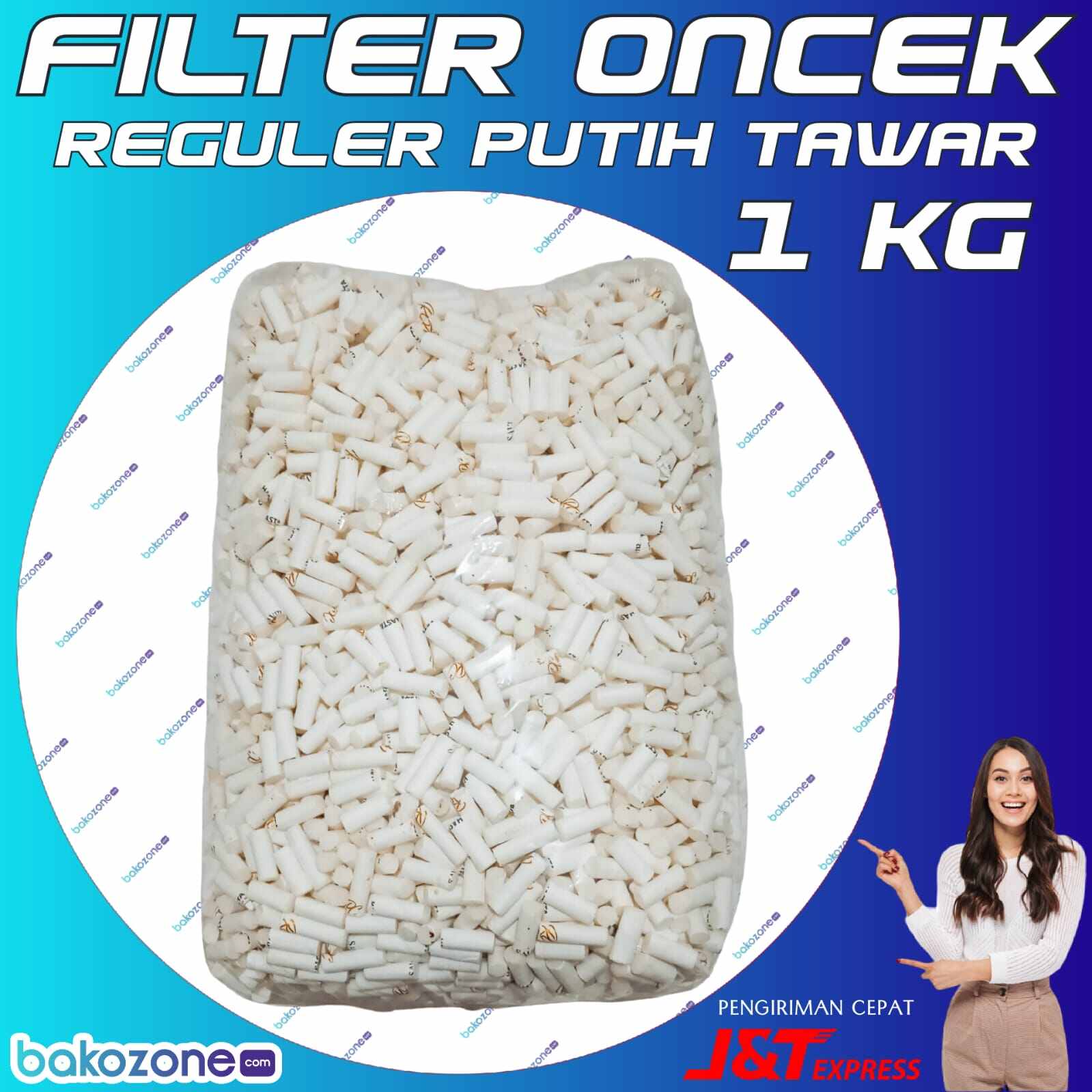 (BZONE) Gabus Busa FlLTER 0NCEK 1 KG REGULER/SRY TAWAR PUTIH | Lazada ...