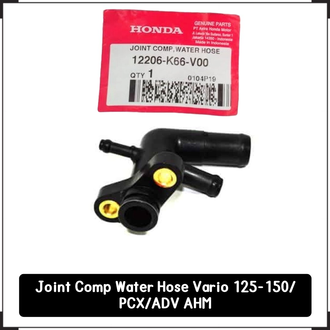 Honda Genuine Parts 12206-K66-V00 Join Comp,Water Assy sambungan selang ...