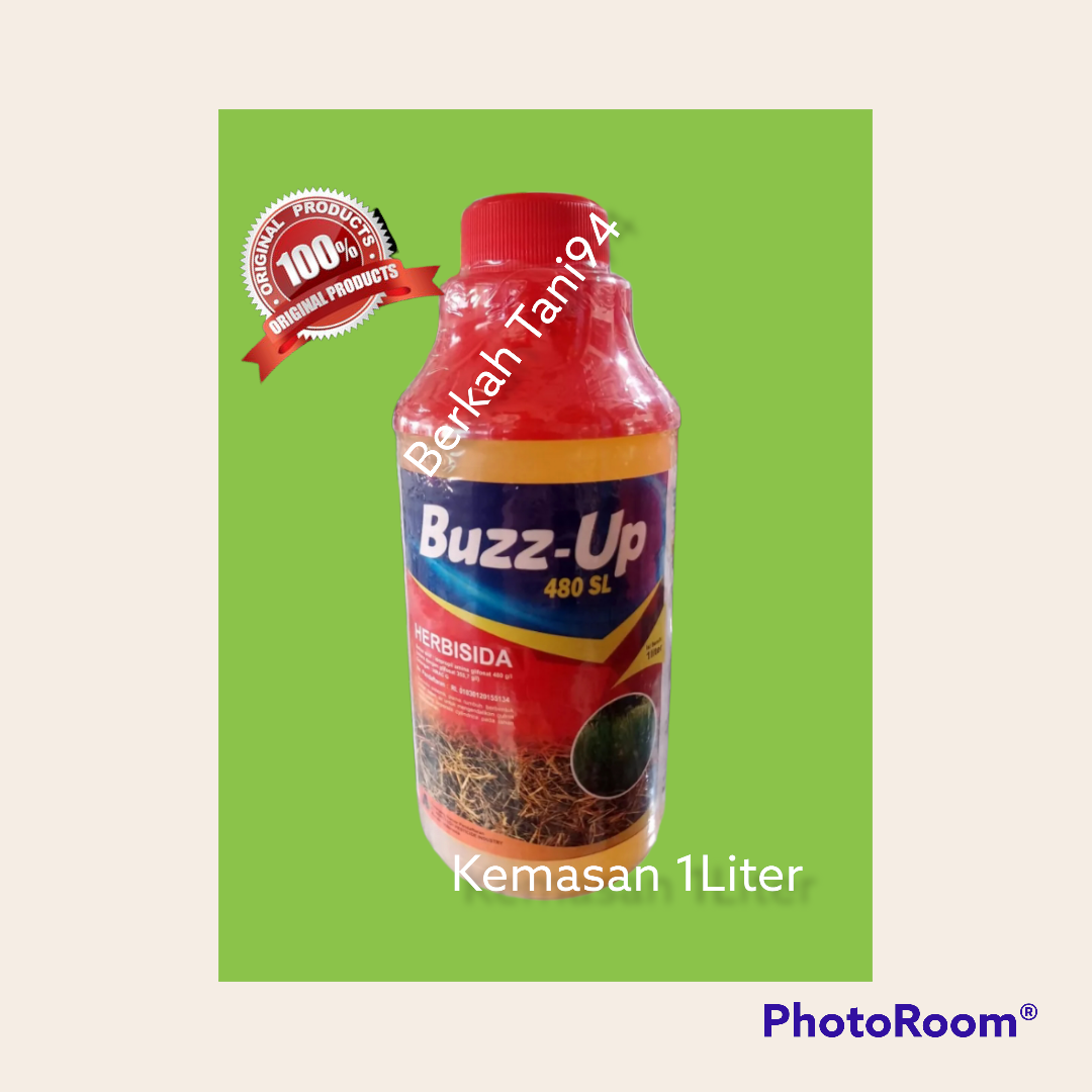 Basmi Tuntas Racun Rumput Sistemik Buuz Up 480SL Herbisida Kemasan ...