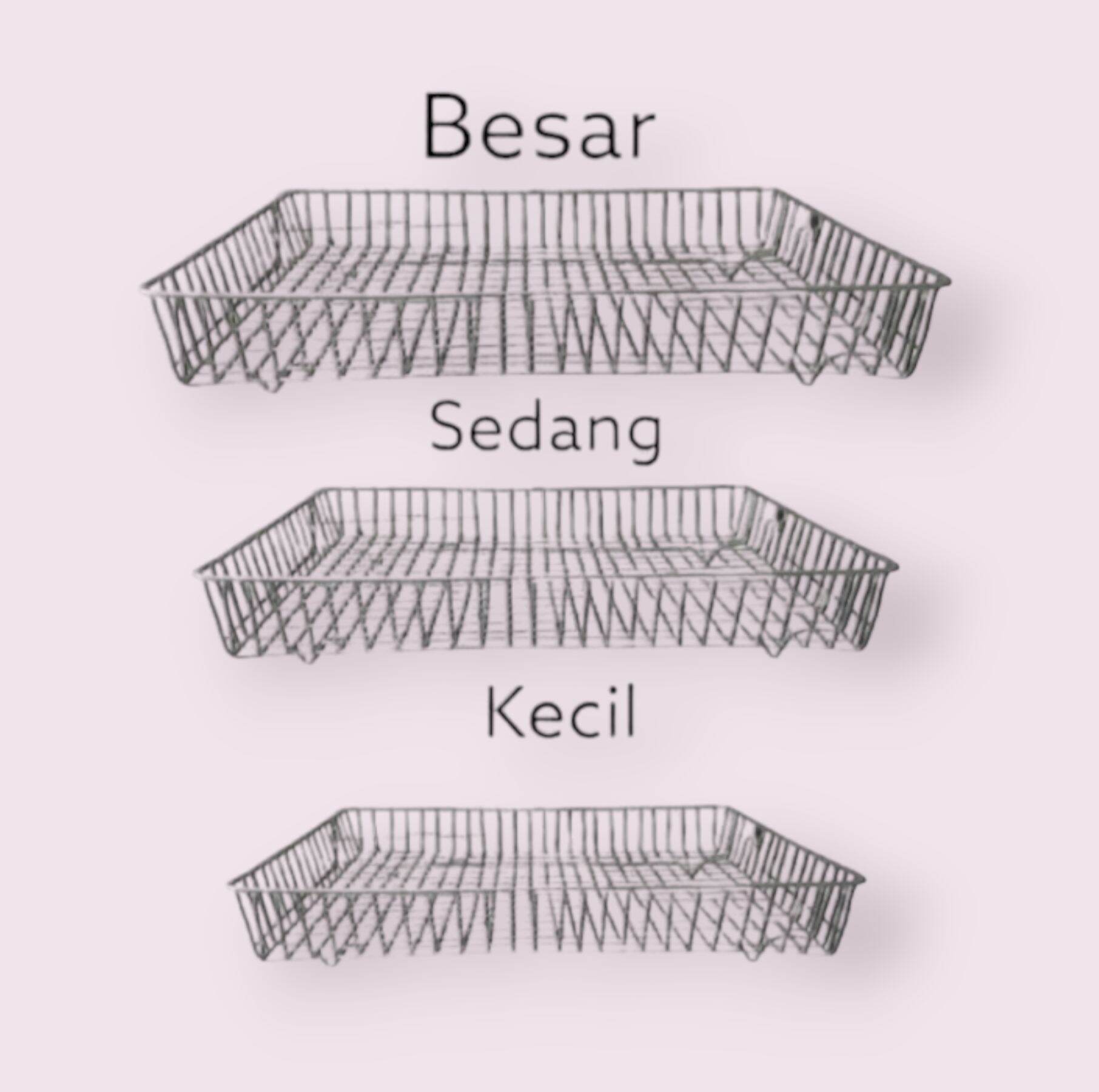 Nampan peniris minyak gorengan/Nampan & Keranjang peniris minyak ...
