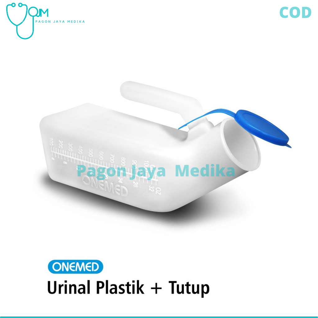Onemed Pispot Laki Laki dengan Tutup Tempat Urine Pria | Lazada Indonesia