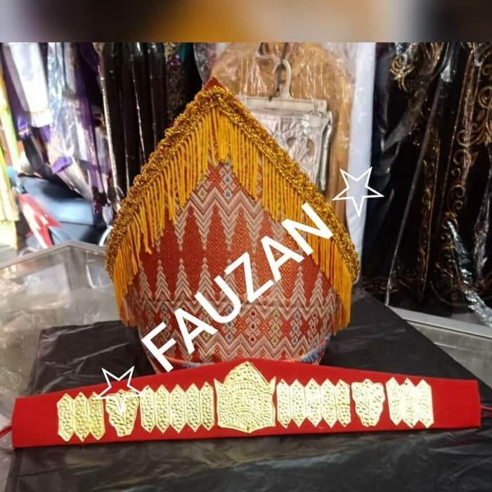 Ikat Kepala Adat Batak // Sortali Adat Batak // Aksesoris Kepala Adat ...
