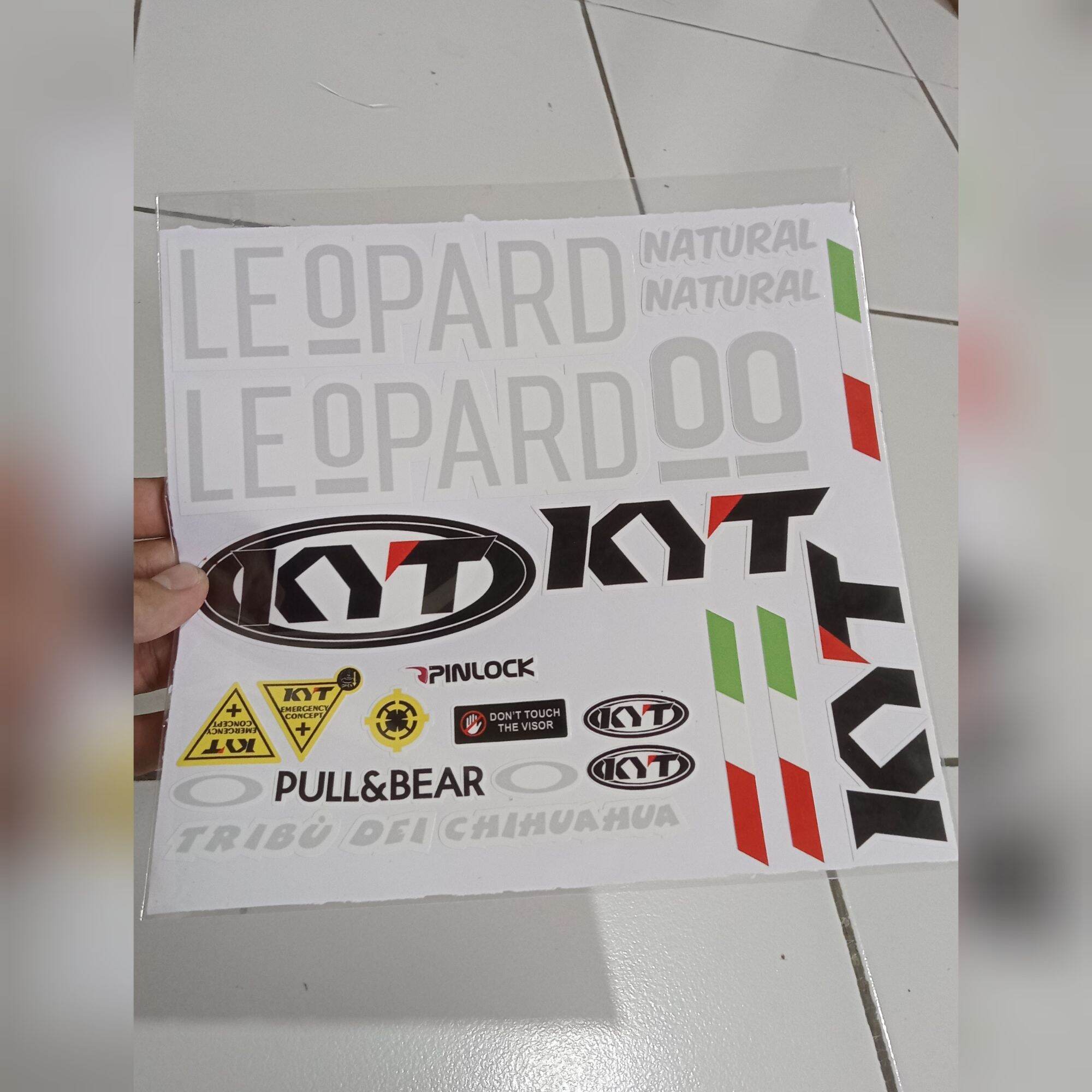 Stiker Helm KYT Full Stiker Helm pelengkap KYT Visor | Lazada Indonesia