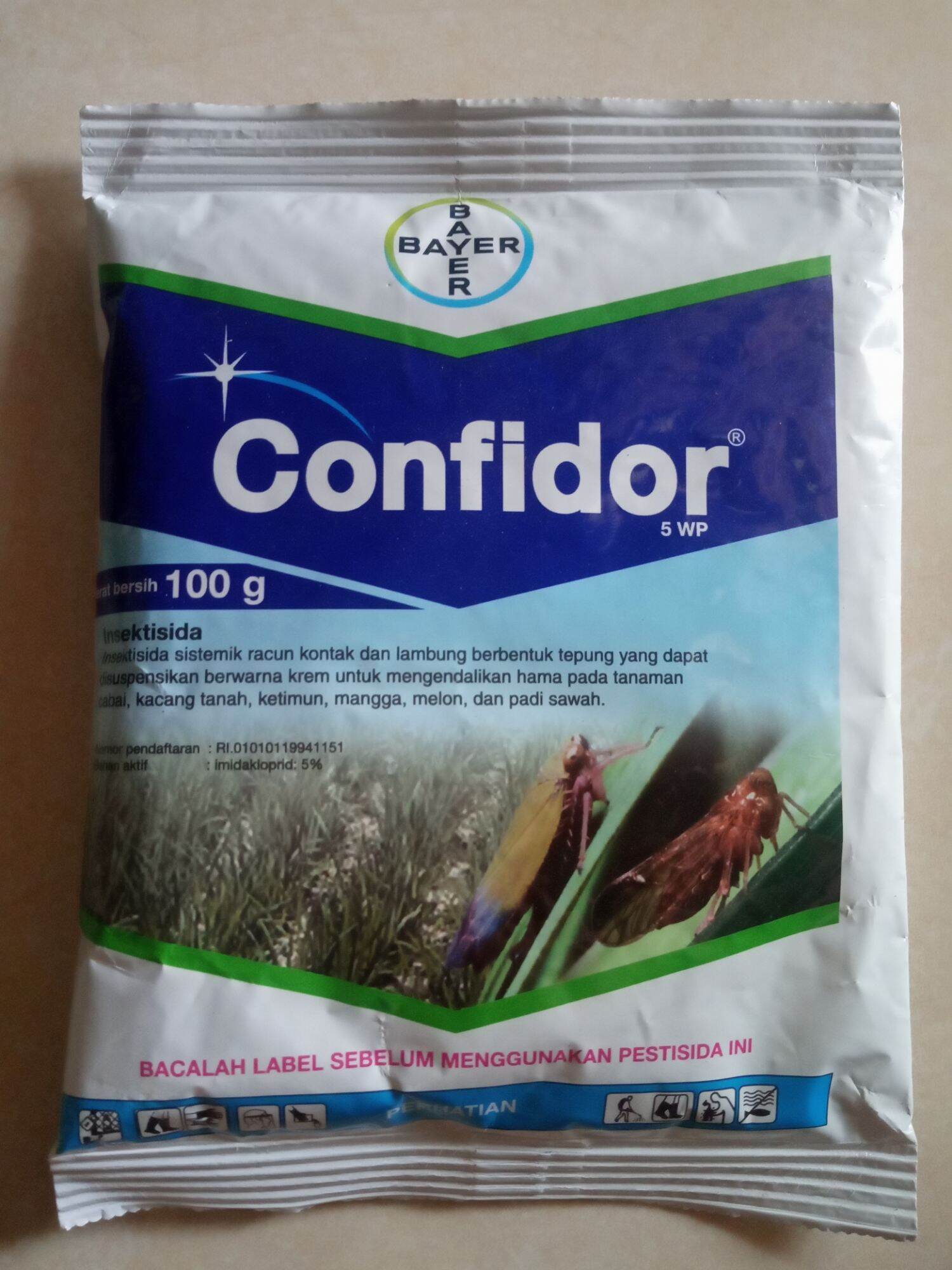 INSEKTISIDA confidor 5wp 100gr | Lazada Indonesia