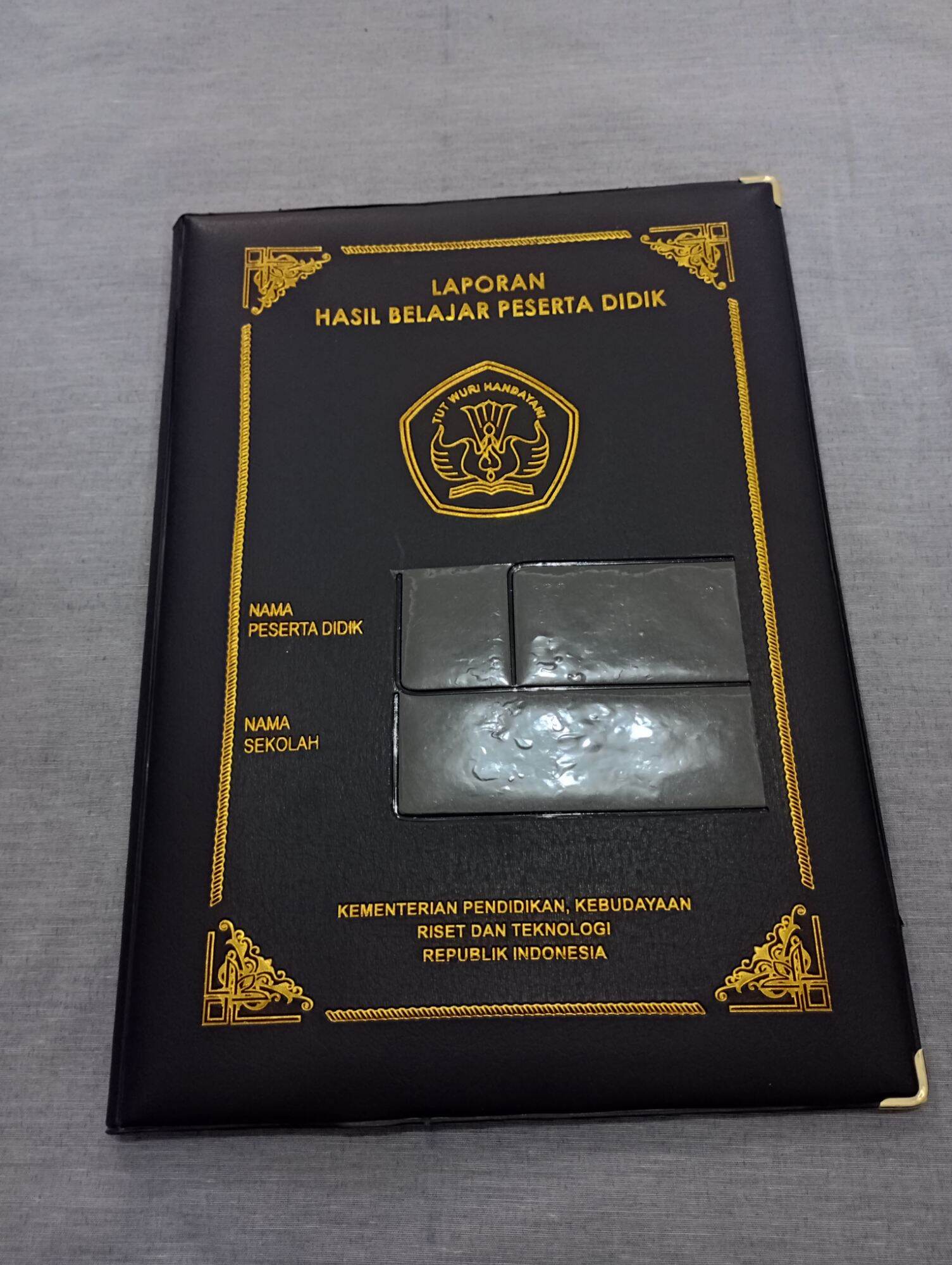 sampul map raport k13 umum bingkai | Lazada Indonesia