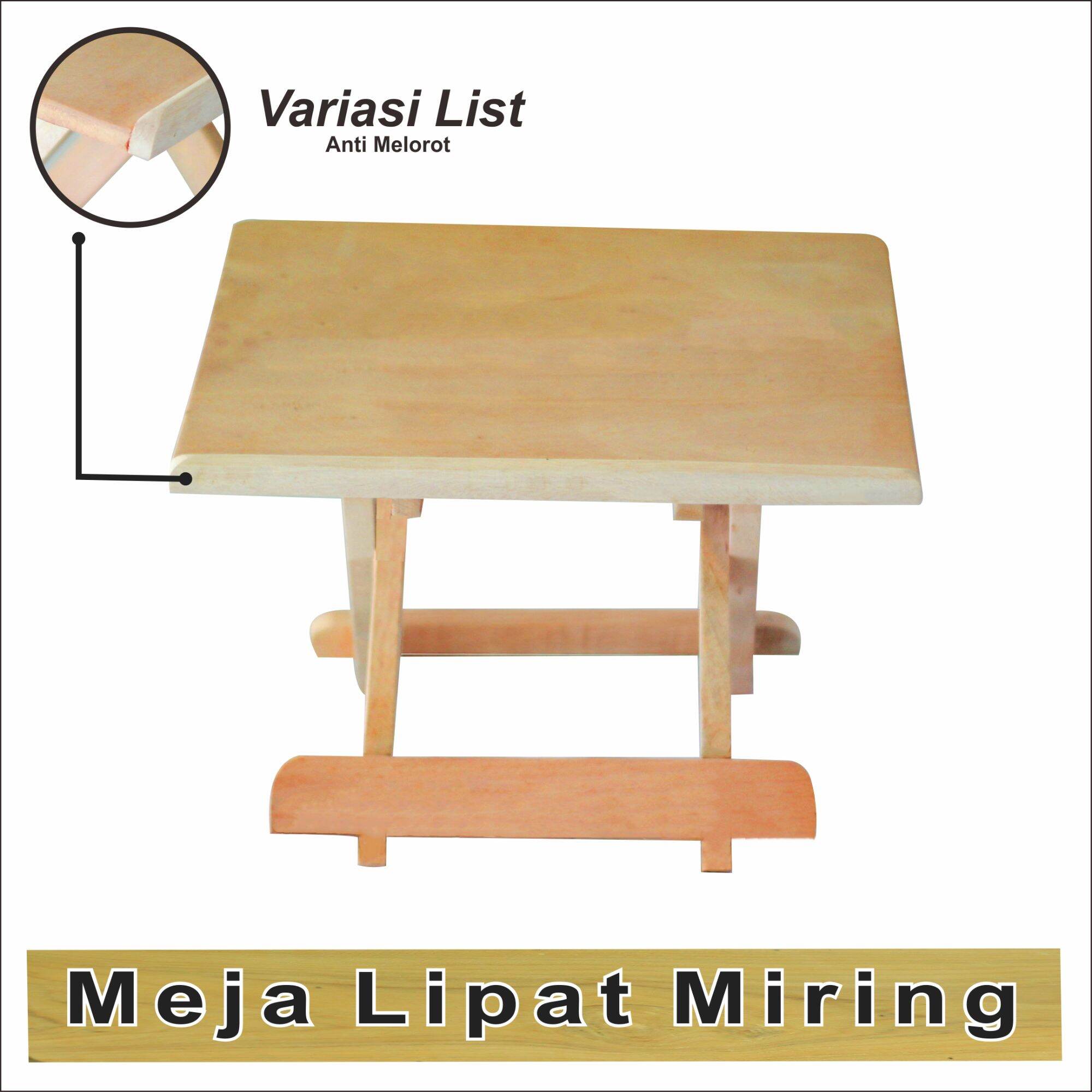 Meja lipat Al Qur'an Rehal miring ukuran 26*36 | Lazada Indonesia