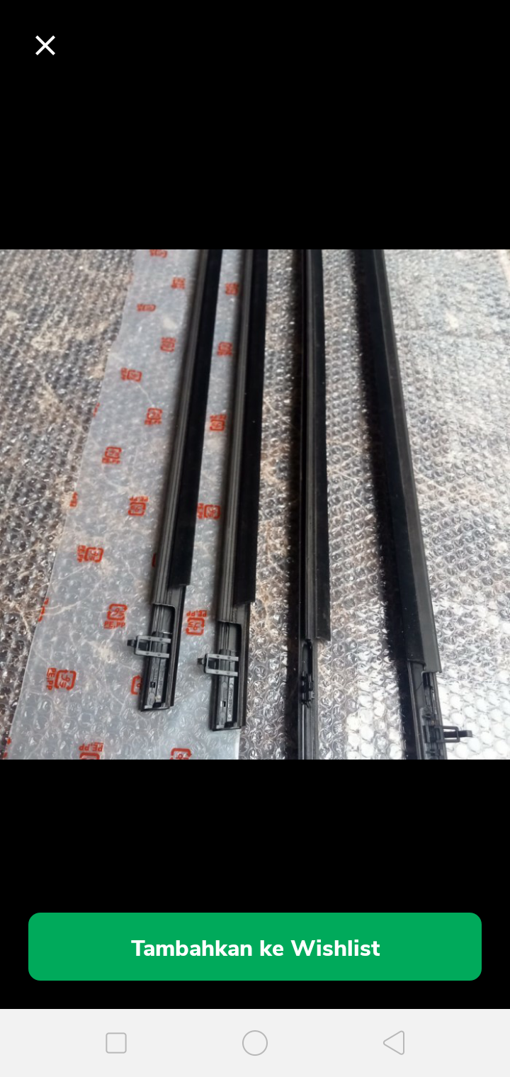 plipit weather strip pintu mobil Honda Freed original harga satuan atau ...