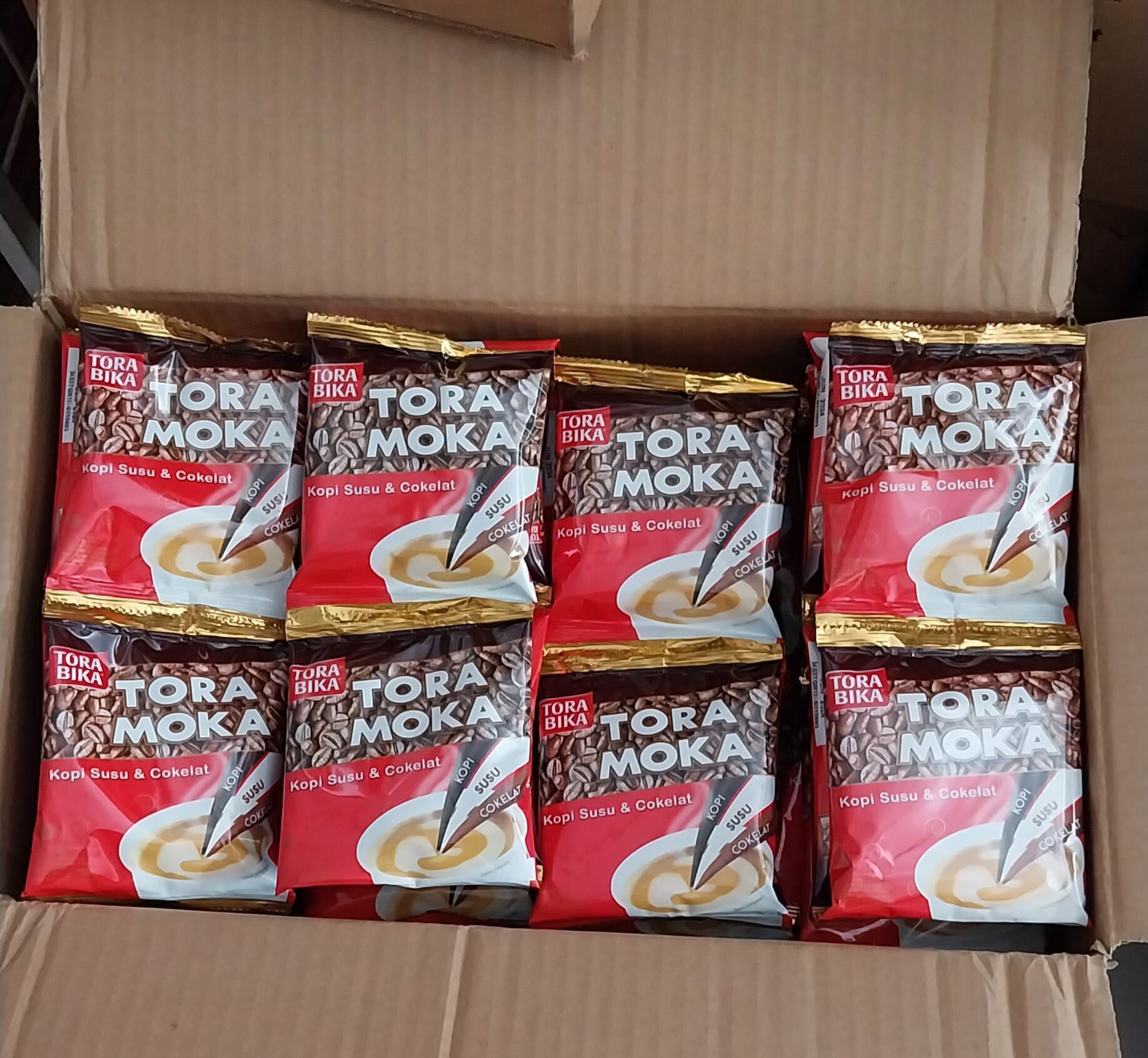 Torabika Tora moka kopi susu coklat renteng 10sachet 28g | Lazada Indonesia