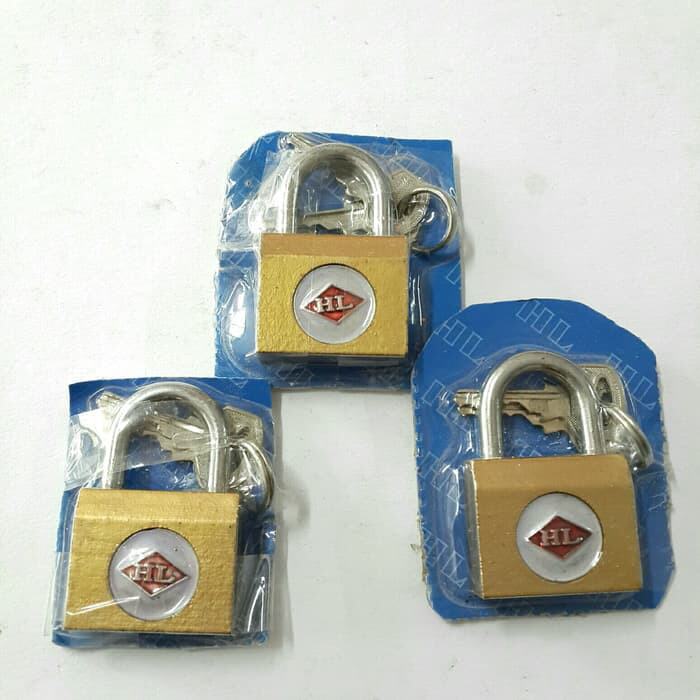 Gembok Mini Uk 3x3 Cm | Lazada Indonesia