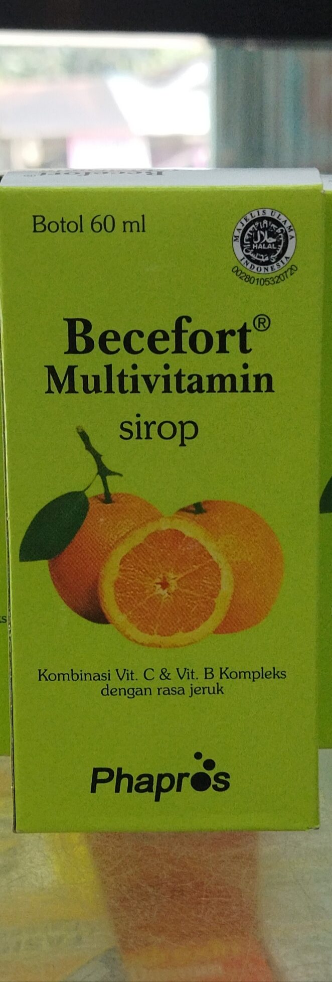 BECEFORT SYRUP 60 ML VITAMIN DAYA TAHAN TUBUH DAN TUMBUH KEMBANG ANAK ...
