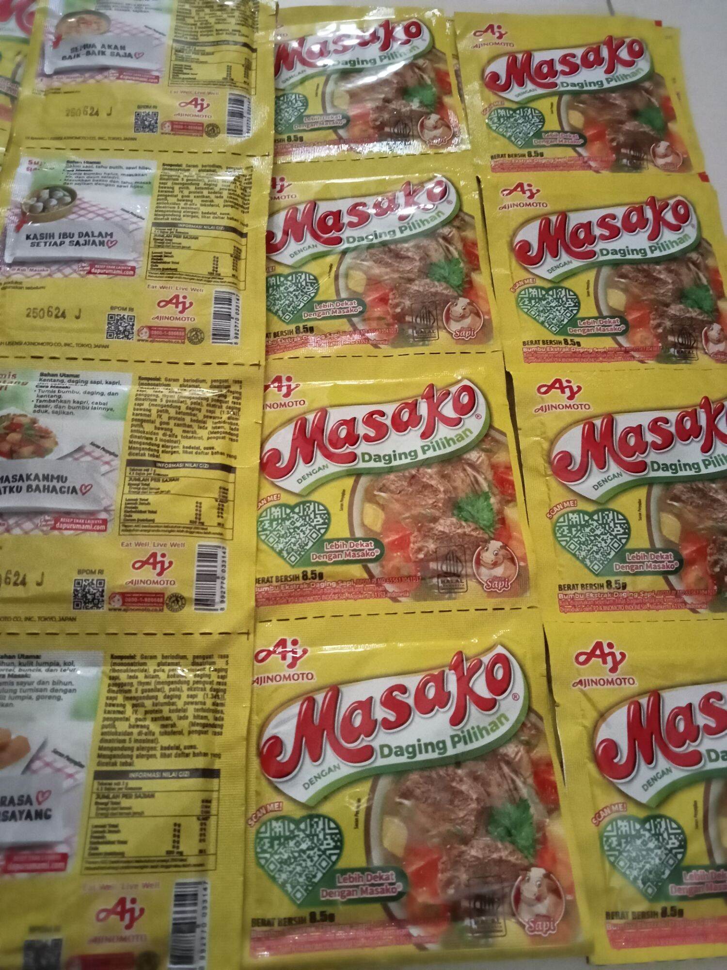 MASAKO BUMBU DAPUR 2 RENTENG 24 PCS | Lazada Indonesia