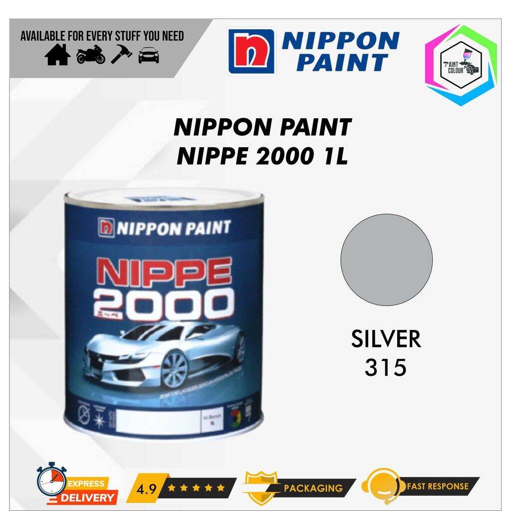 Cat Nippe 2000 Silver 1Kg Kode 315 Nippon Paint Silfer Standart Solid ...