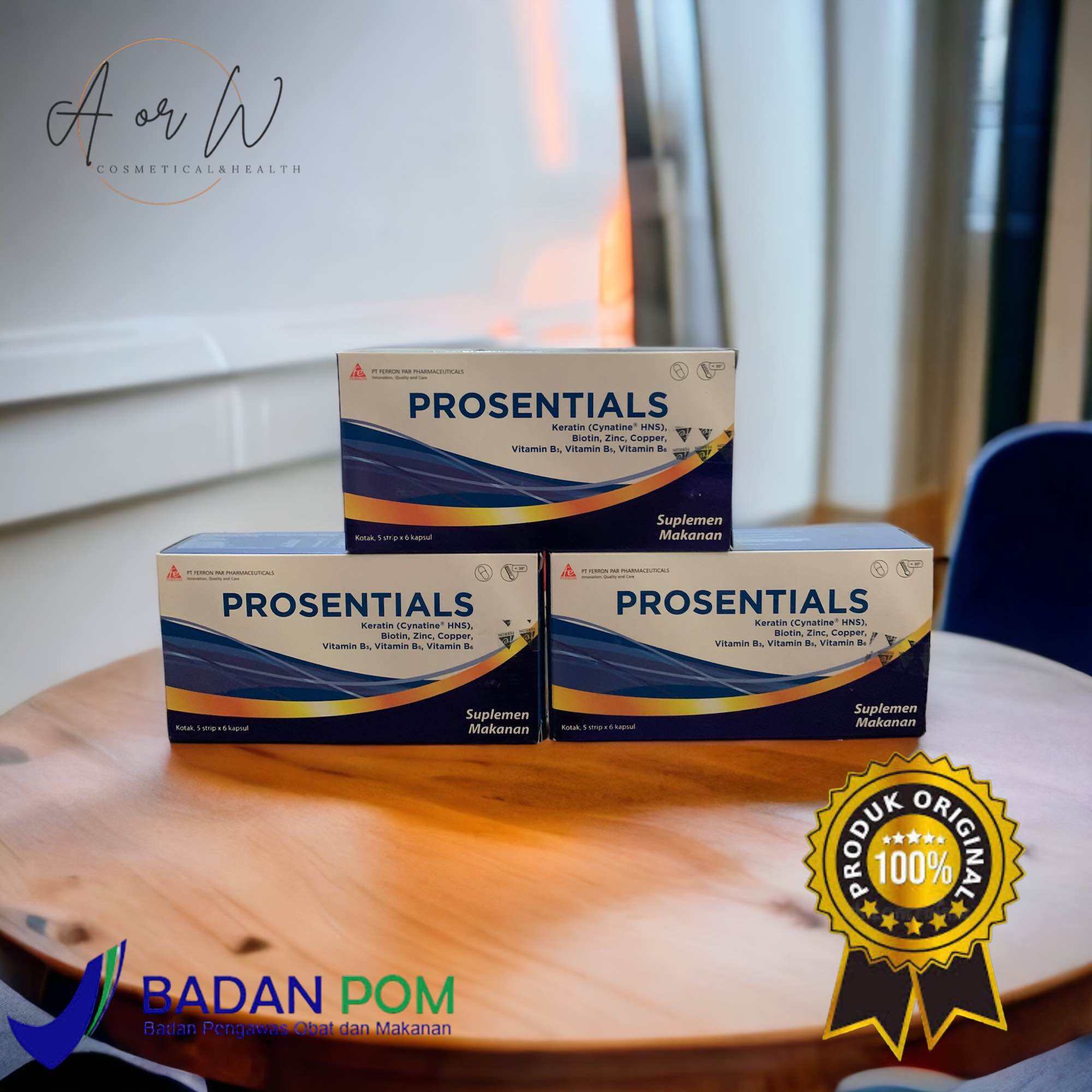 PROSENTIALS Box 30 cap | Lazada Indonesia