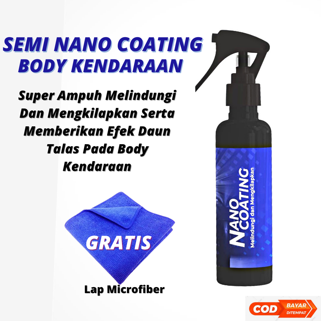 Pengkilap Body Motor Dan Mobil | Efek Daun Talas | Semi Nano Coating ...