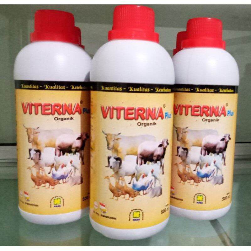 Viterna Plus Nasa Vitamin Ternak Suplemen Pakan Ternak Unggas Ikan ...