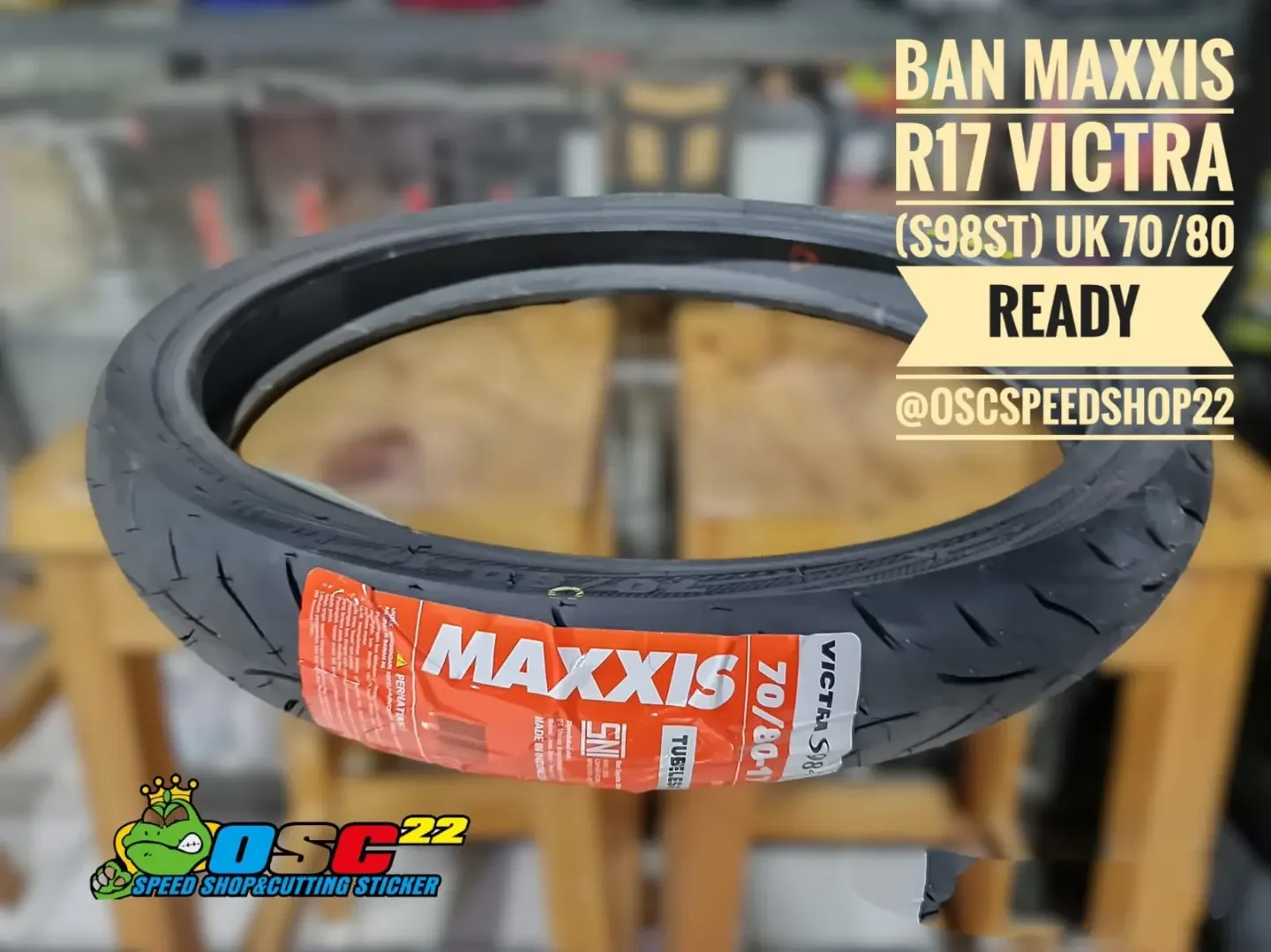 Ban maxxis vitra ring 17 ukuran 70/80 | Lazada Indonesia