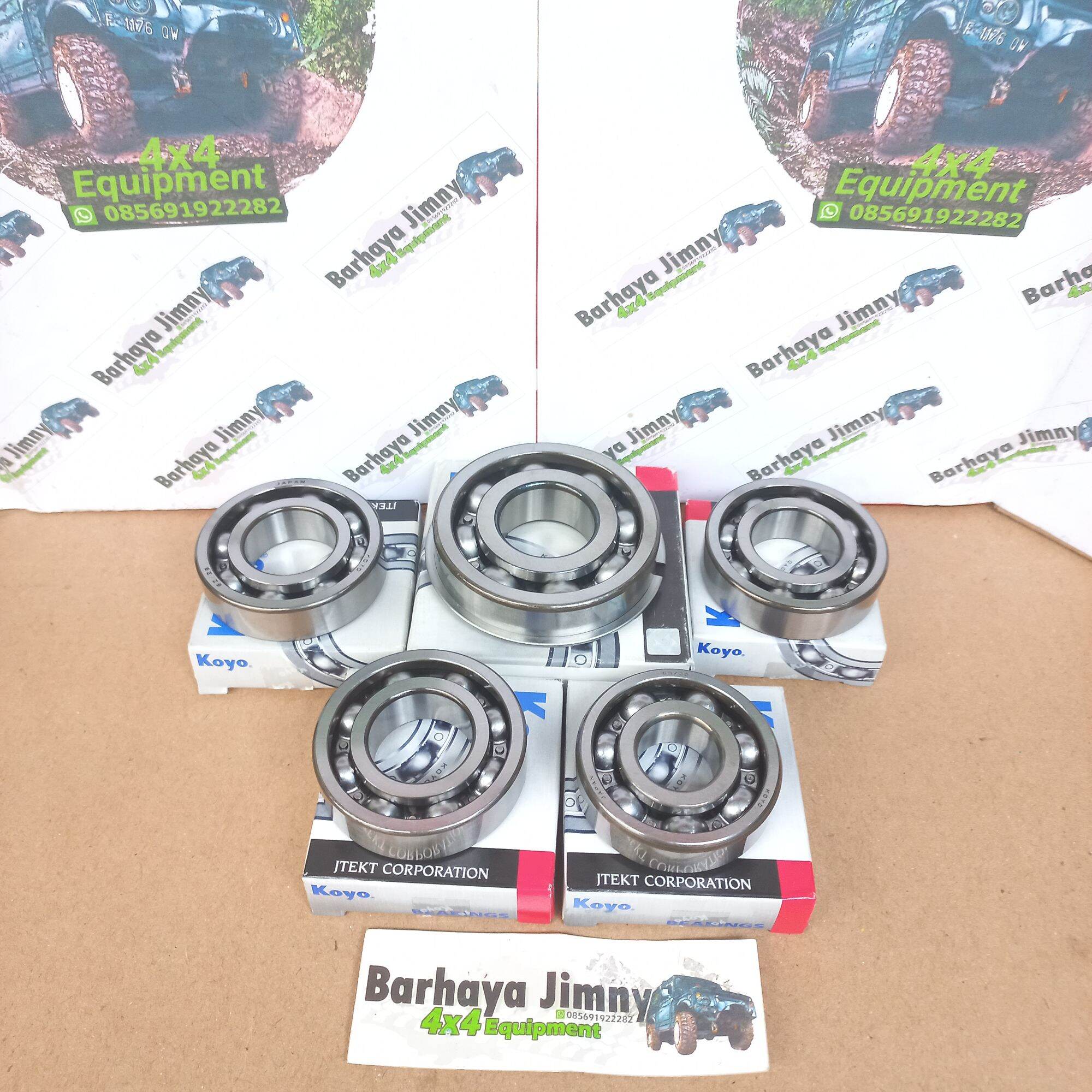 BEARING TC 4X4 KATANA LAHER SET TRANSFER CASE JIMNY TAHUN MUDA CASING ...