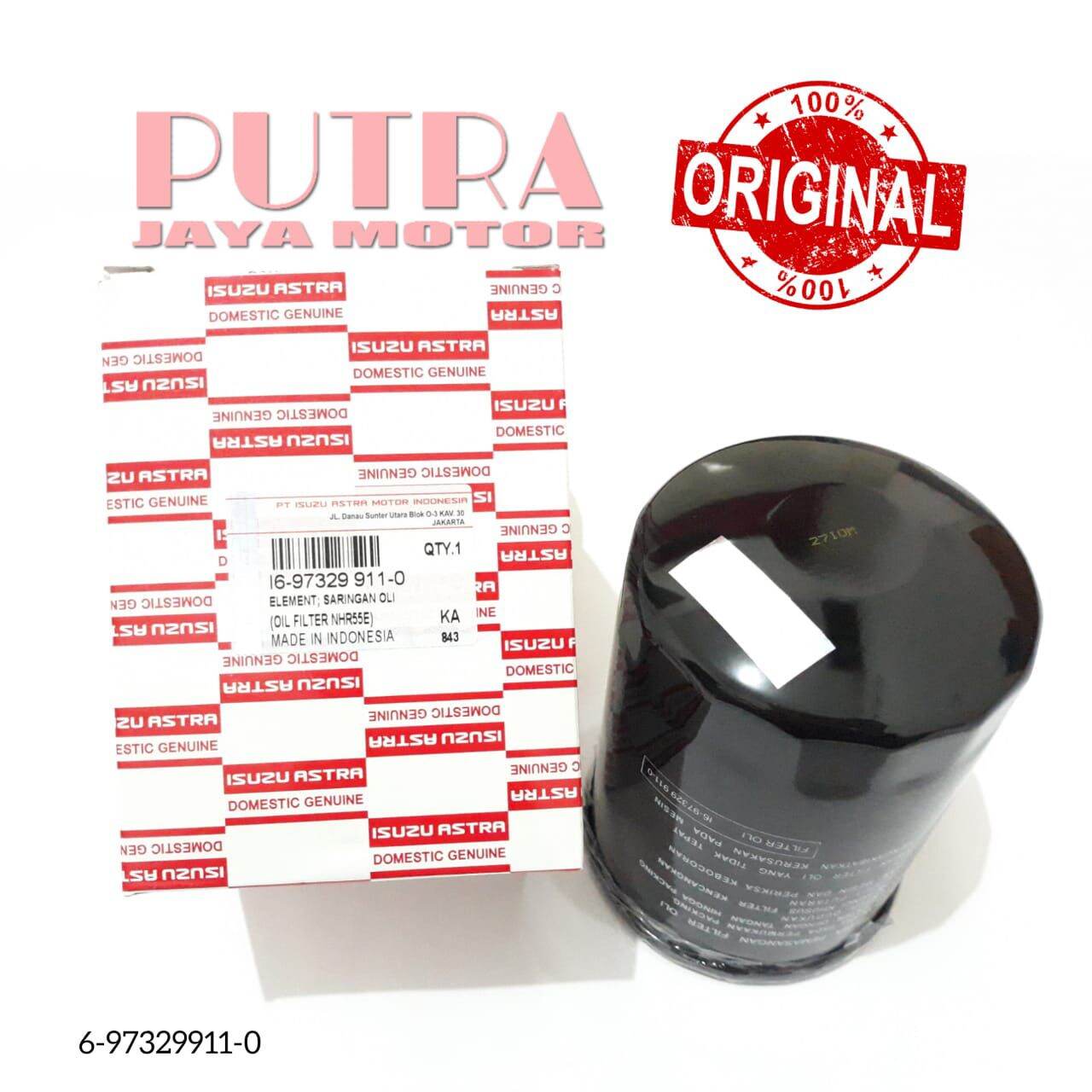 FILTER OLI NHR/NKR 55 NLR 55 ORIGINAL 6-97329 911-0 | Lazada Indonesia