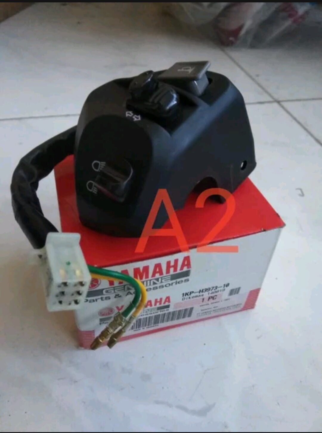 SWITCH HANDLE holder saklar kiri sen sein sain klakson mio sporty soul ...