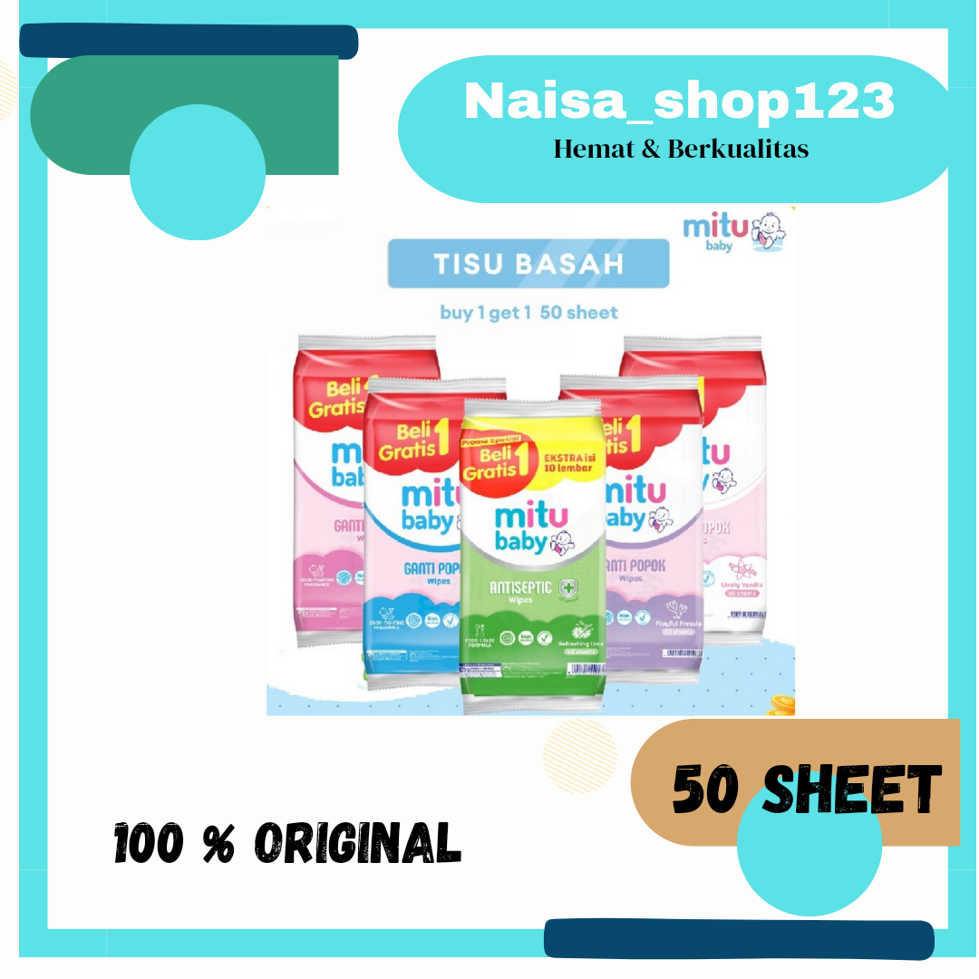 Mitu Baby Wipes Buy 1 Get 1 - Tisu Basah Mitu 50 Sheet - Tisu Basah ... Mitu Baby Wipes Buy 1 Get 1 - Tisu Basah Mitu 50 Sheet - Tisu Basah ...