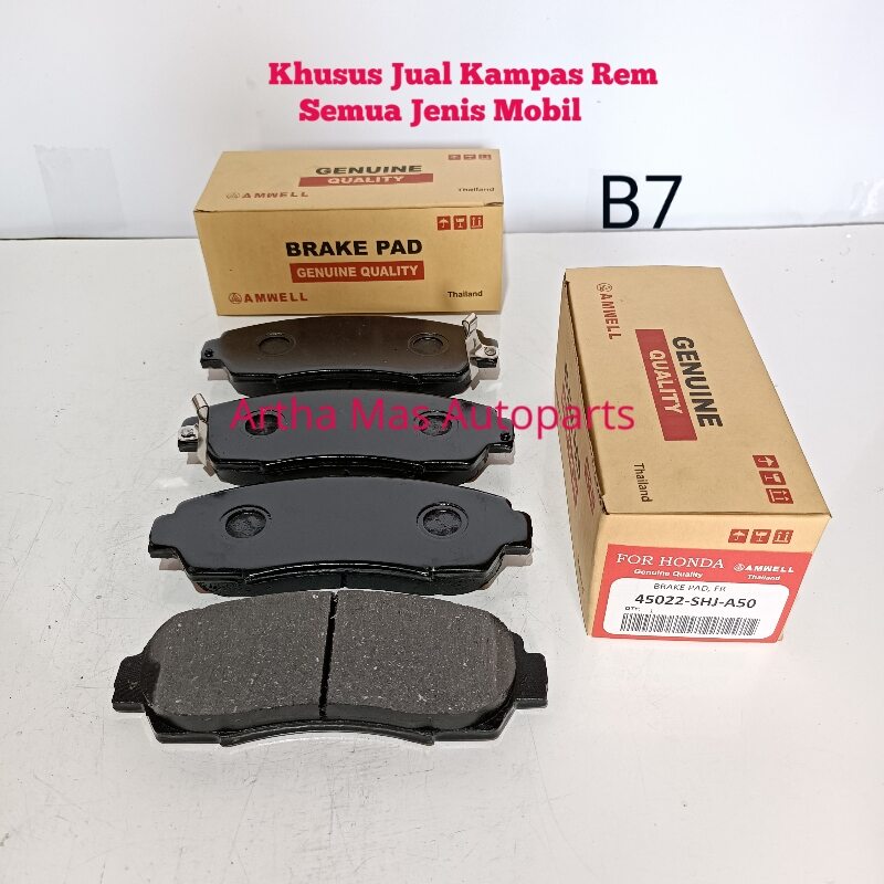 KAMPAS REM DEPAN CRV ALL NEW CR-V GEN 3 BRAKE PAD ALL NEW CRV CR-V GEN 3 | Lazada Indonesia
