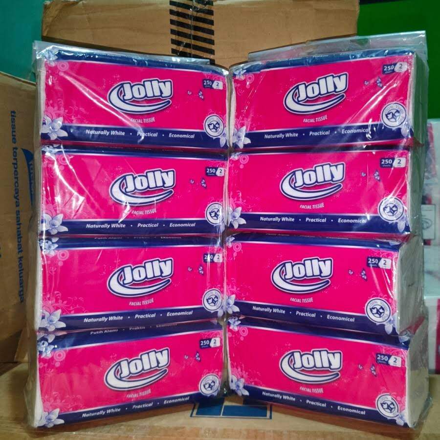 Jolly 250 Sheets 2 Ply isi 4 | Lazada Indonesia