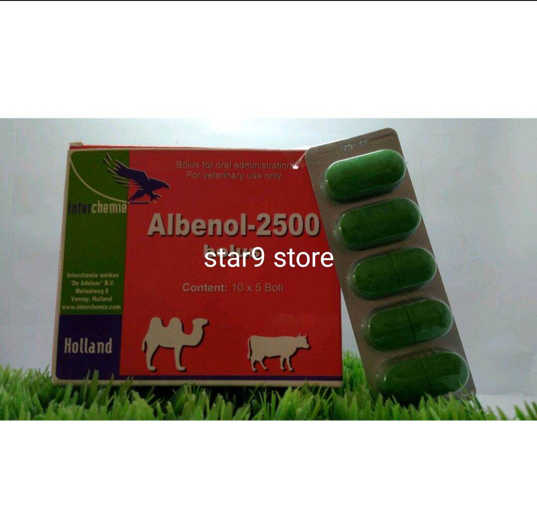 ALBENOL 2500 BOLUS ( OBAT CACING UNTUK SAPI)- Albenol 2500 Bolus ...