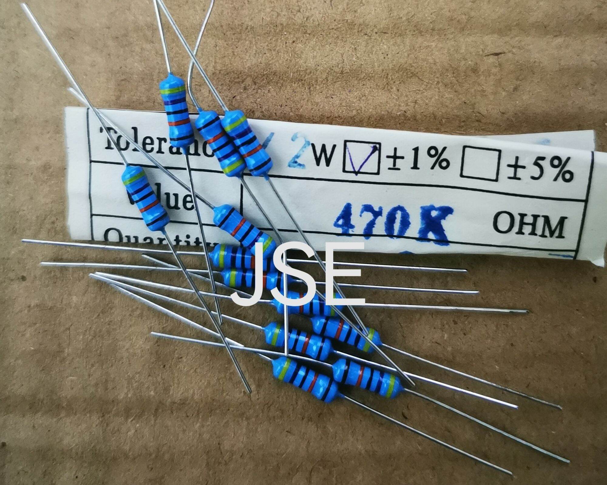 RESISTOR 1/2 WATT 470 K OHM ISI 12 PCS | Lazada Indonesia