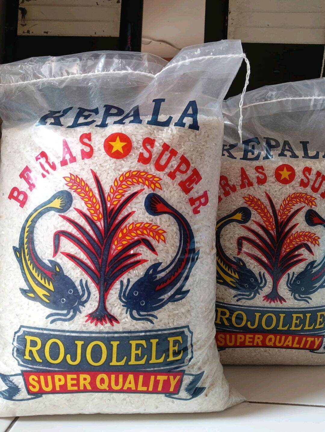 Beras rojo lele 5KG super di jamin pulen | Lazada Indonesia