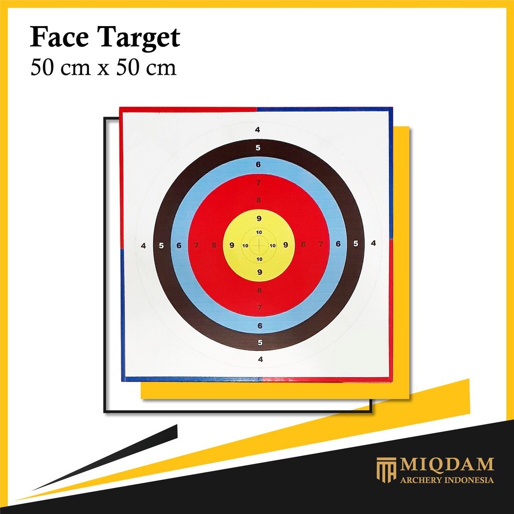 Face Target Panahan 50 x 50 cm | Lazada Indonesia