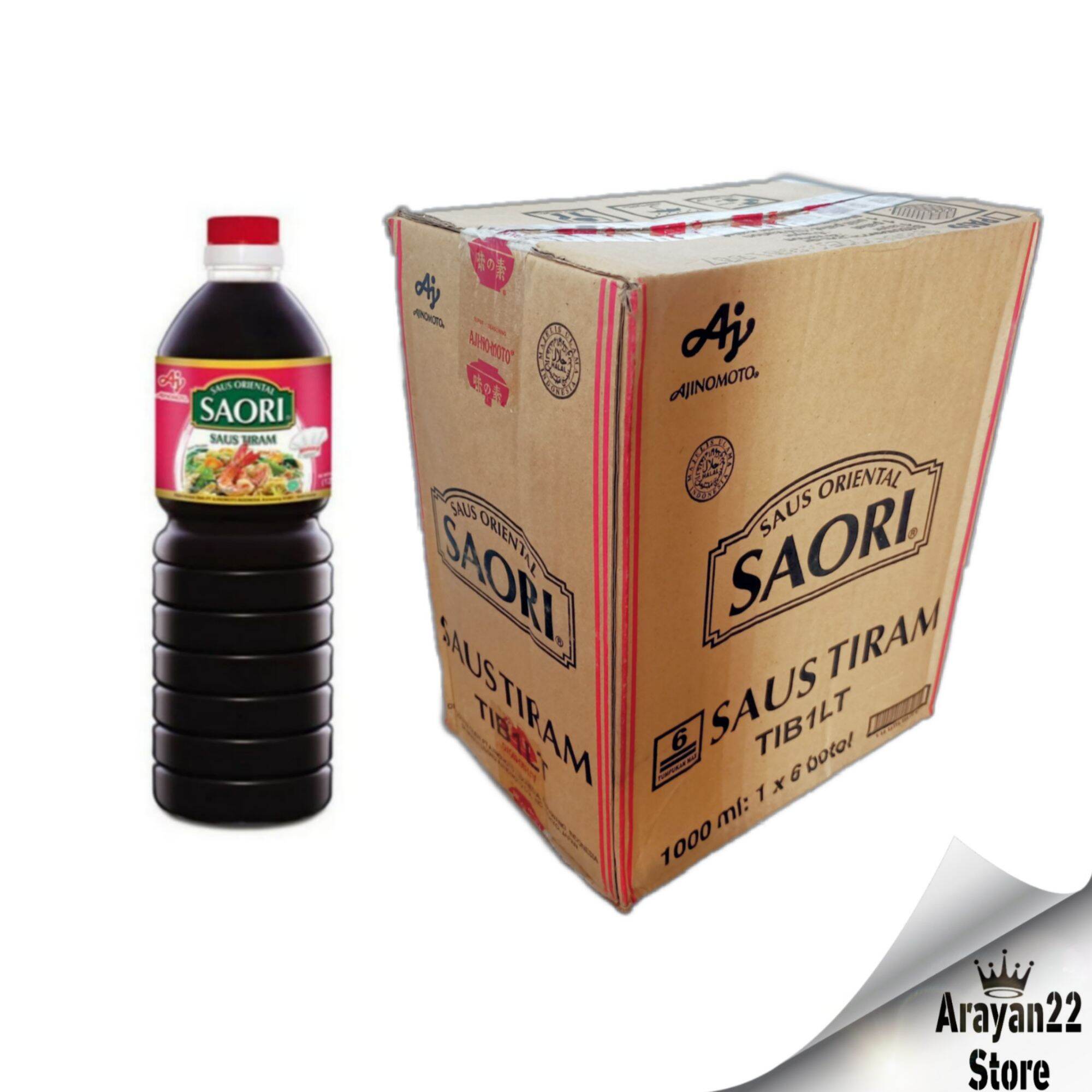 Saori Saus Tiram 1 Liter Satu Karton Isi 6 Botol | Lazada Indonesia