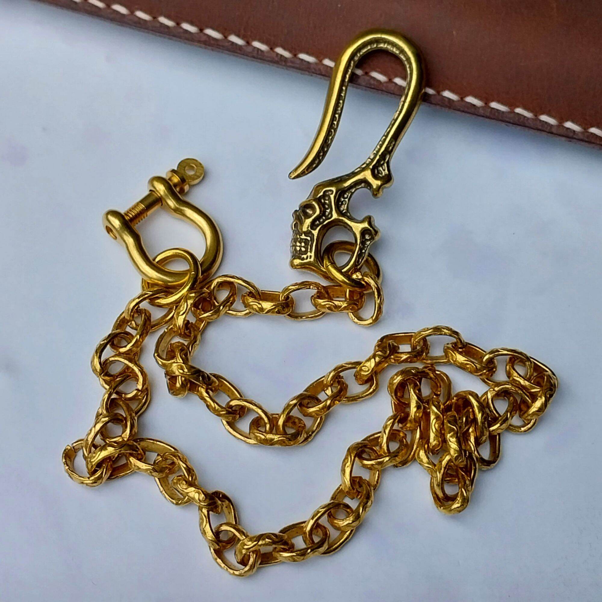 Rantai Dompet Kuningan Solid Brass Panjang 54cm | Lazada Indonesia