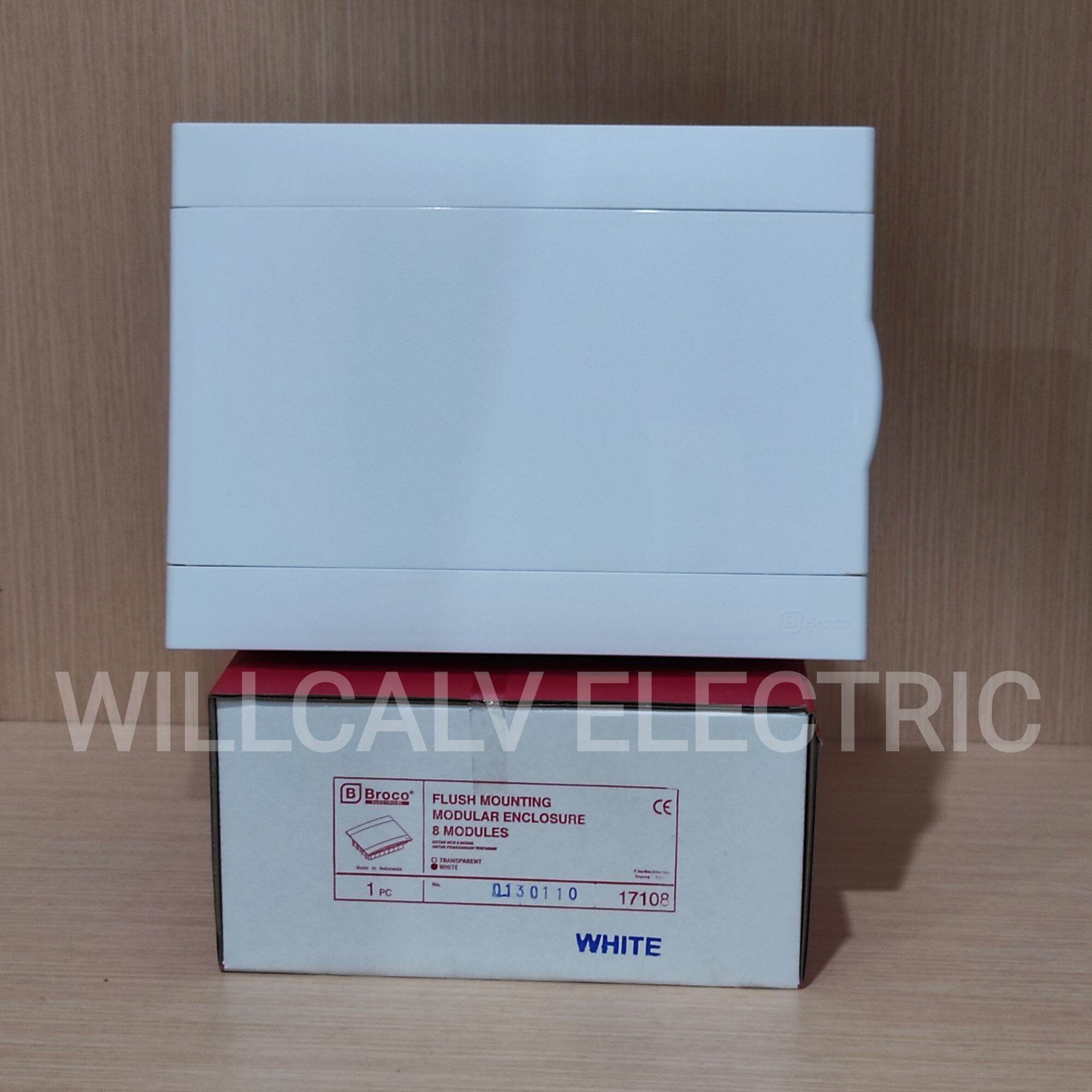 Box mcb Broco 8 grup 17108 Inbow tanam tembok / Box mcb 8 grup Broco ...