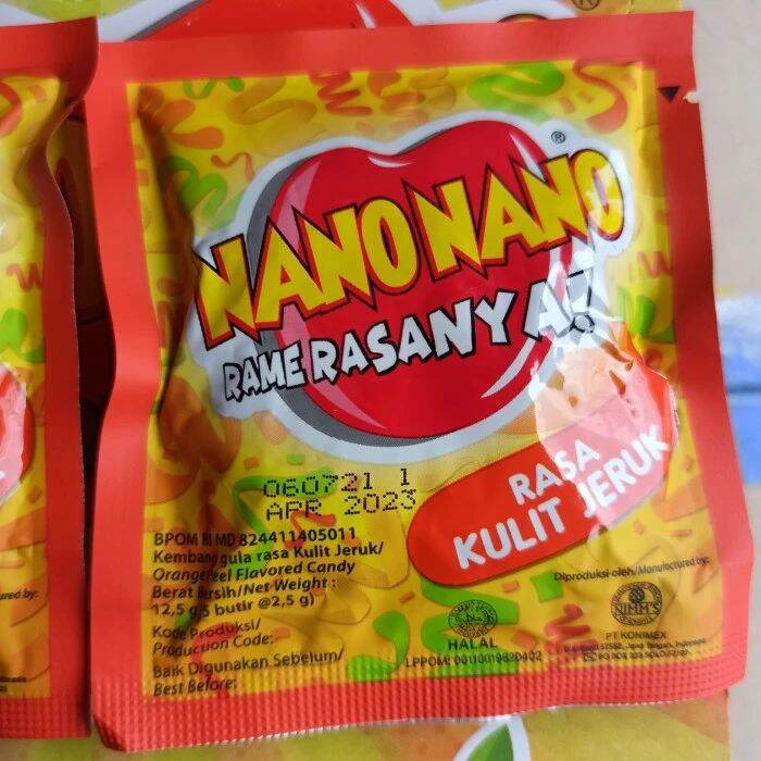 nano-nano permen manisan rasa 1box isi 30pcs | Lazada Indonesia