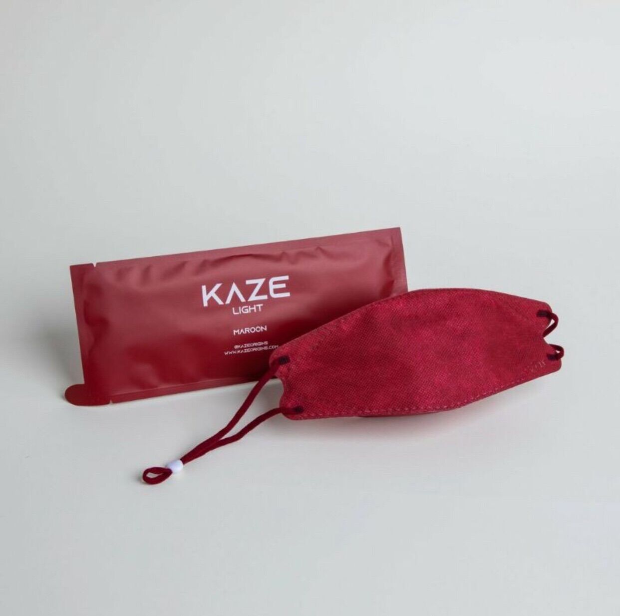 KAZE KF94 Mask Light Maroon | Lazada Indonesia