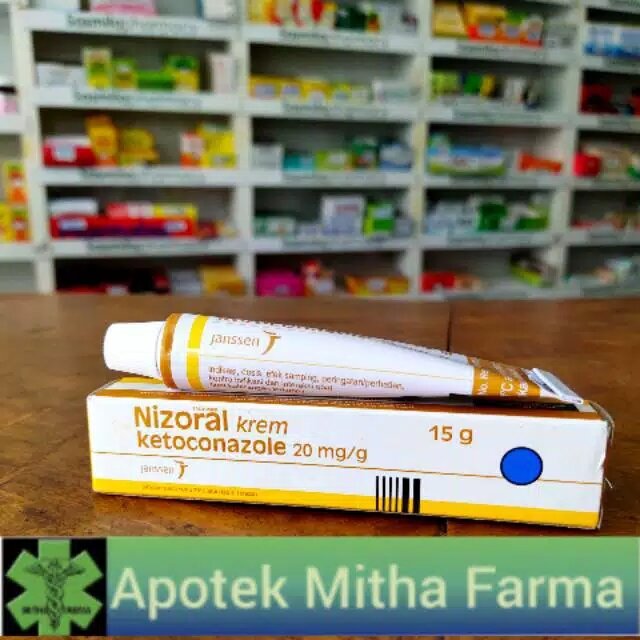 NIZORAL CREAM OBAT JAMUR PANU KADAS KURAP | Lazada Indonesia