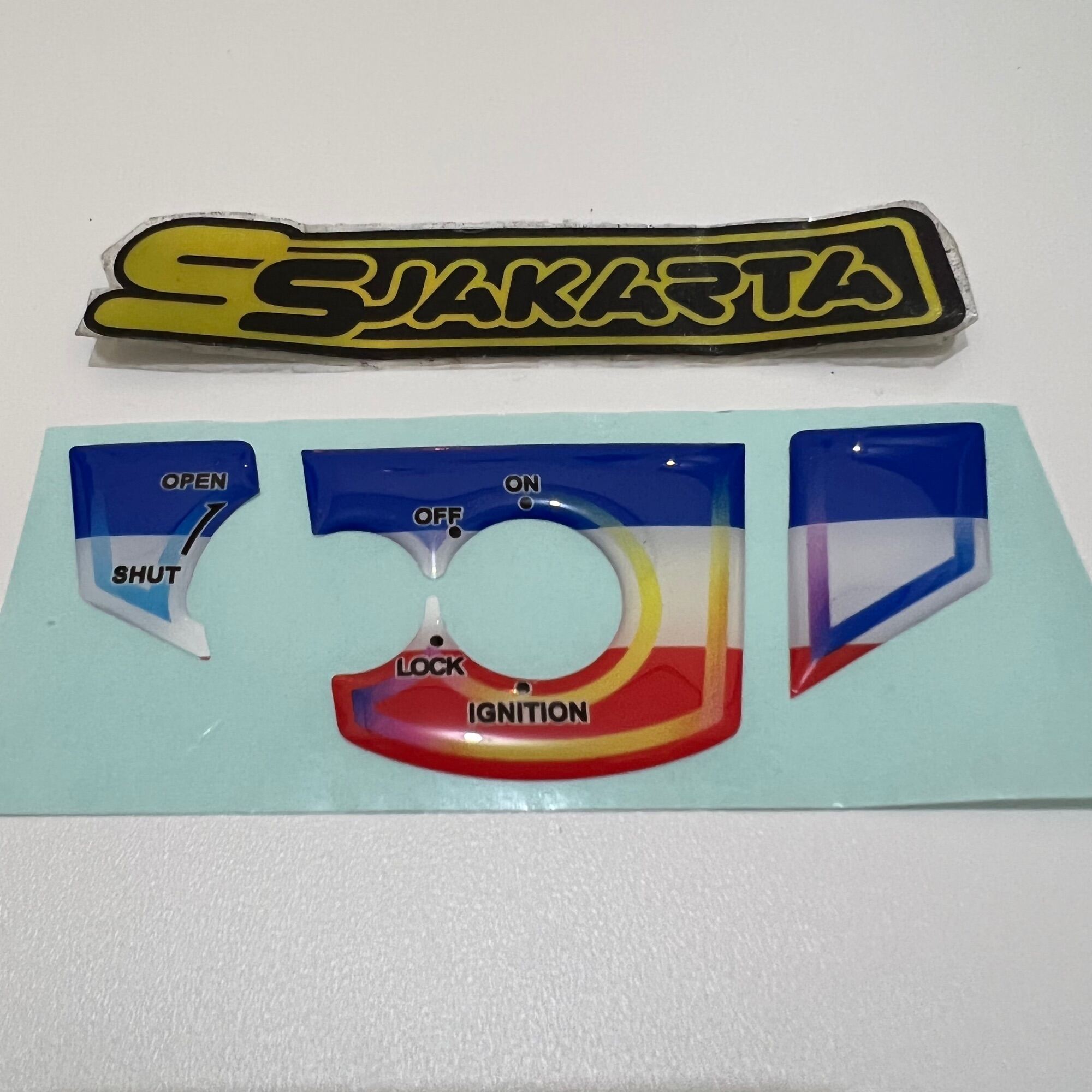 STICKER STIKER EMBLEM KONTAK HONDA VERZA TIGER MEGA PRO PRIMUS CB 150 ...