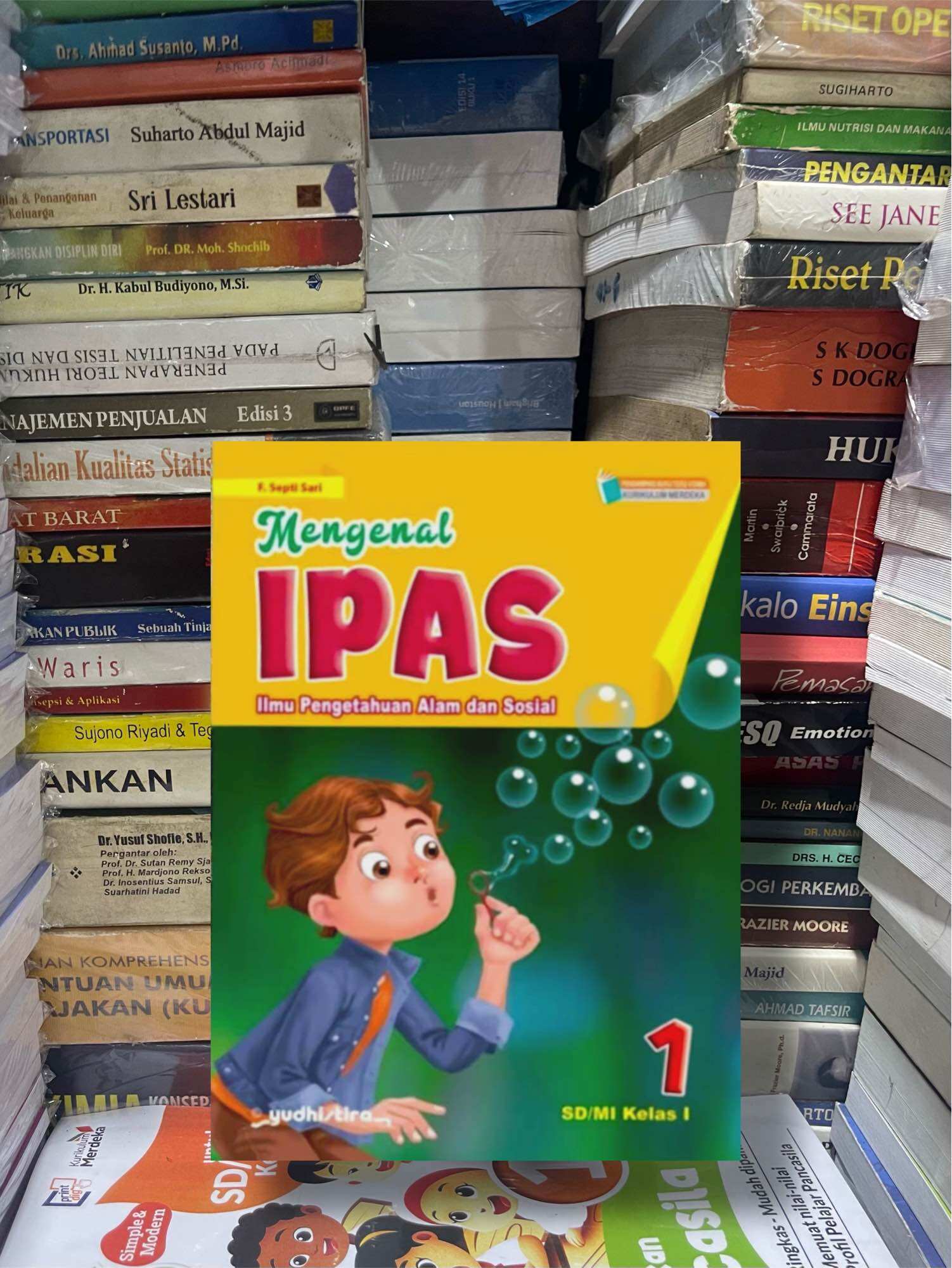 Mengenal IPAS Kelas 1 Sd Kurikulum merdeka Yudhistira | Lazada Indonesia