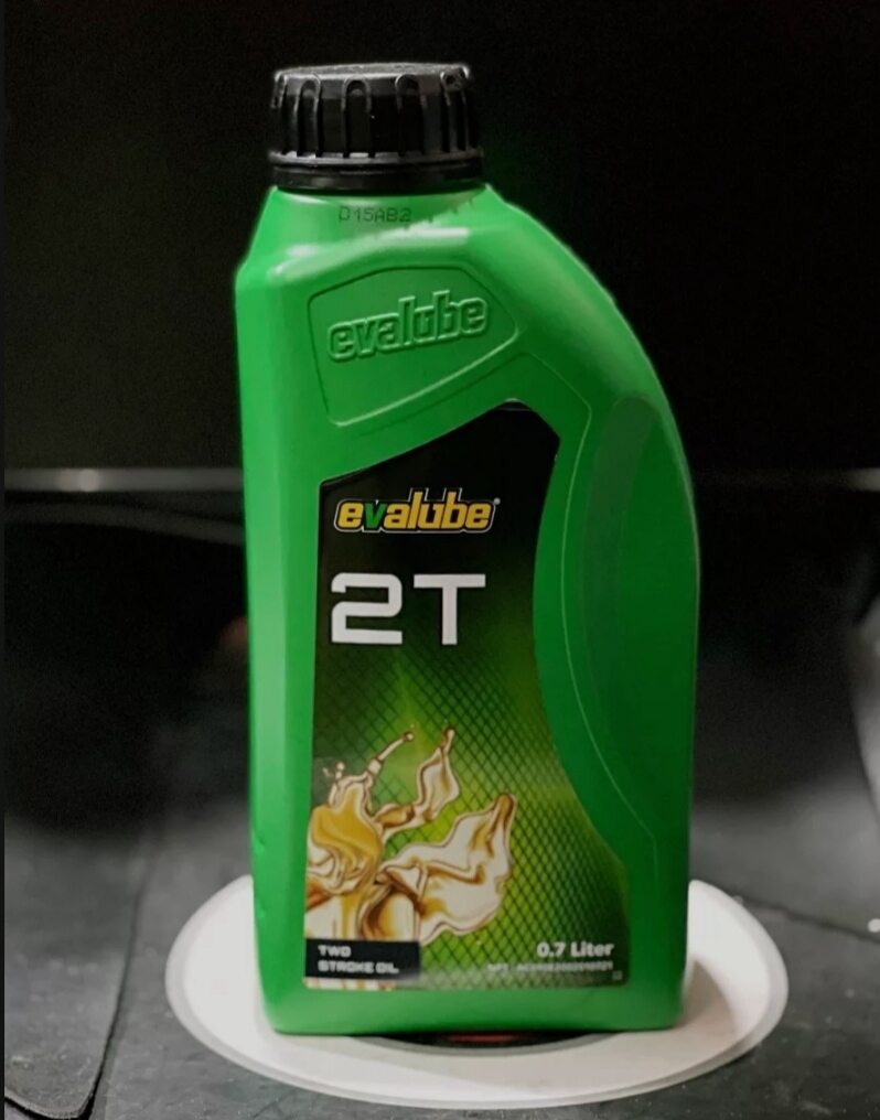 OLI SAMPING EVALUBE 2T TWO STROKE OIL 0.7 LITER ORIGINAL PROMO MURAH ...