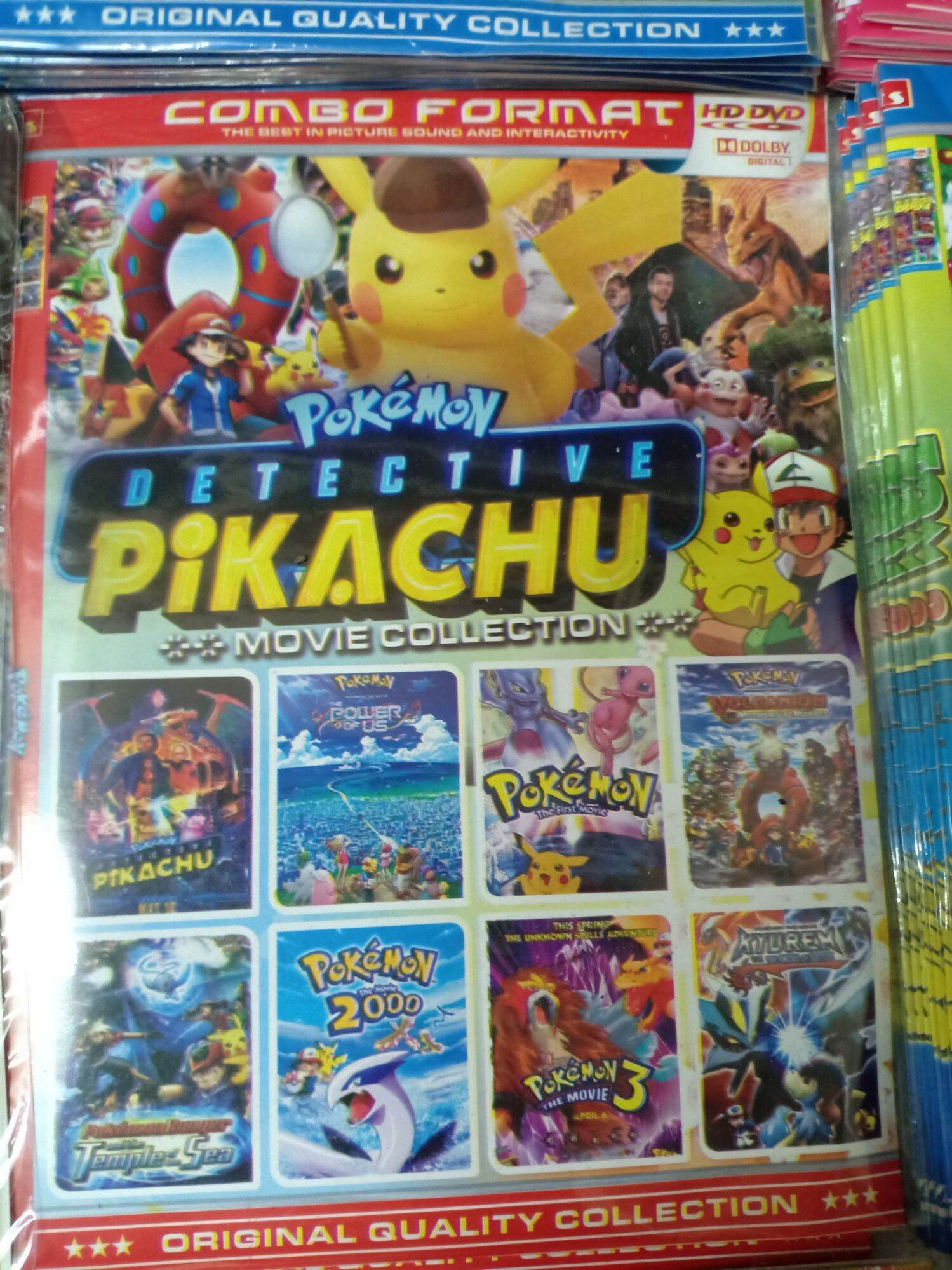 KASET DVD FILM COLLECTION : POKEMON DETECTIVE PIKACHU | Lazada Indonesia